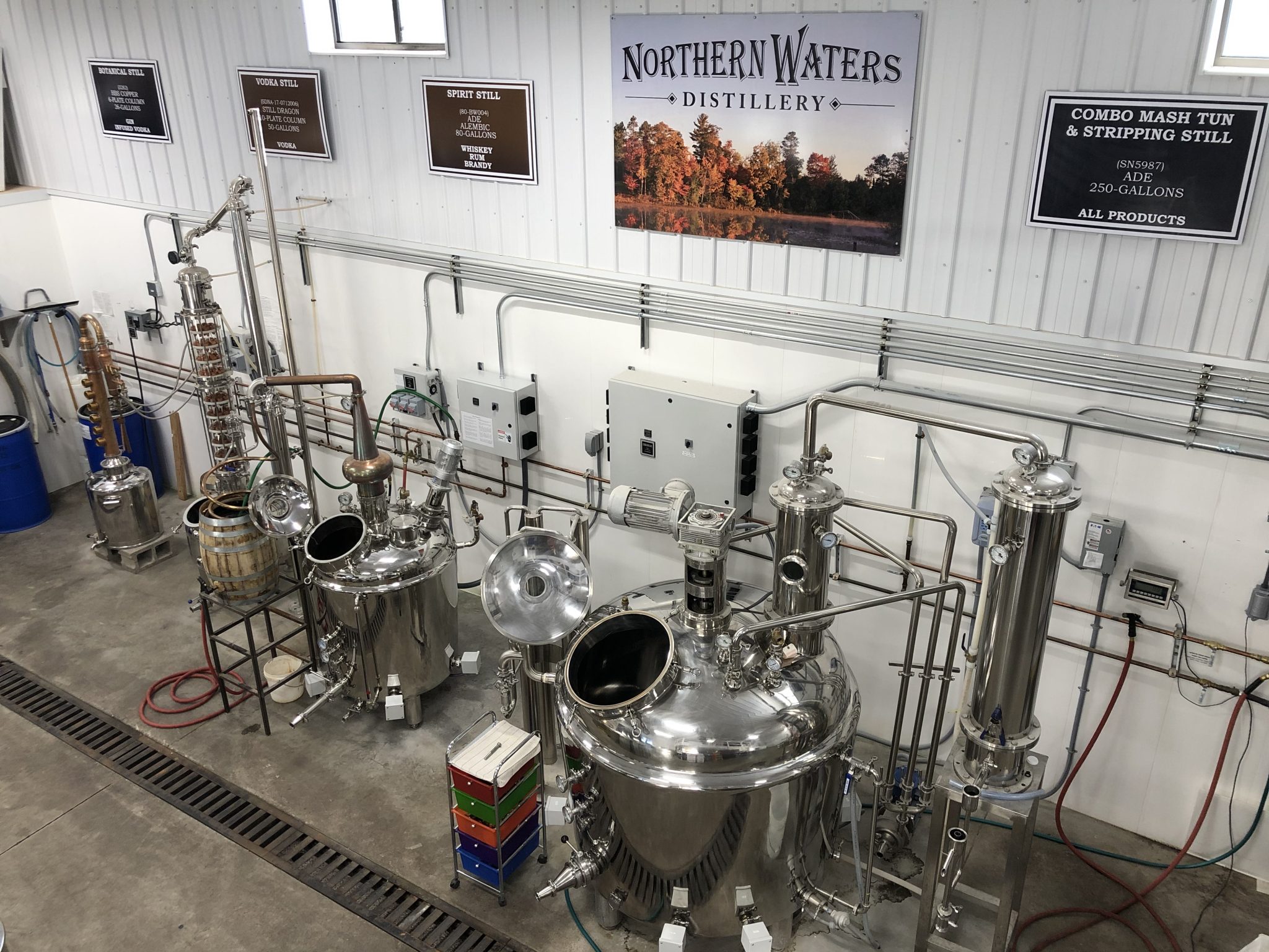 Distillery Tours - Northern Waters Distillery Minocqua, WI